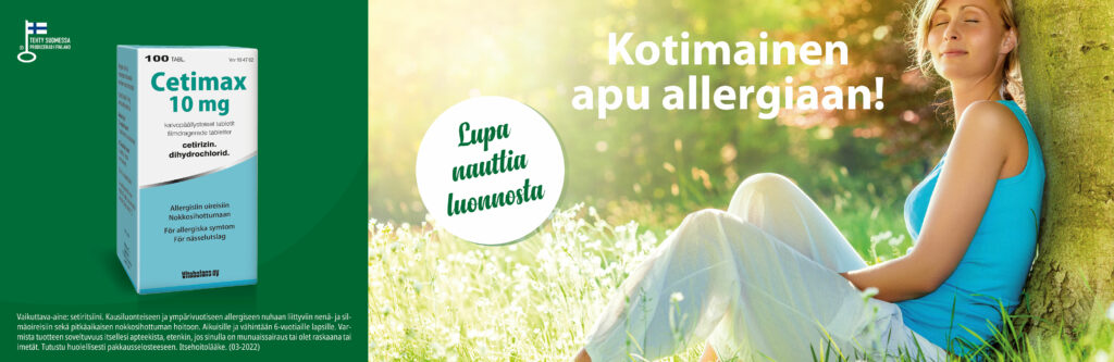 Cetimax – edullinen setiritsiinivalmiste allergiaoireisiin ja ...